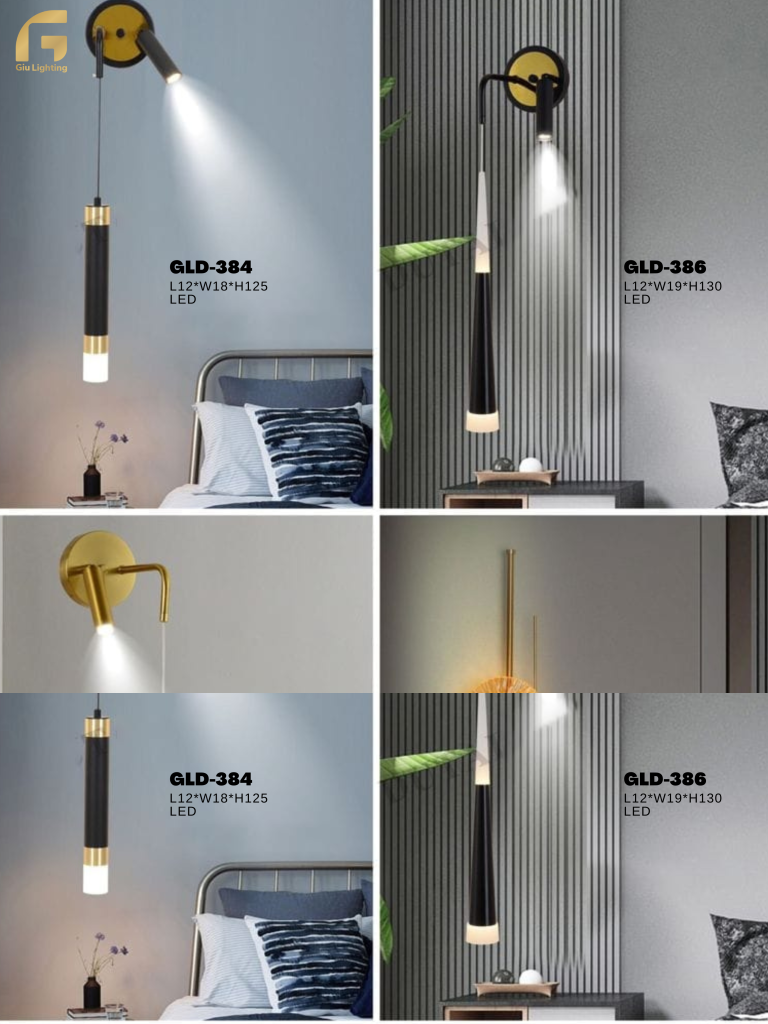 GLD-384 | GLD-385 | GLD-386 | GLD-457 - Giu Lighting