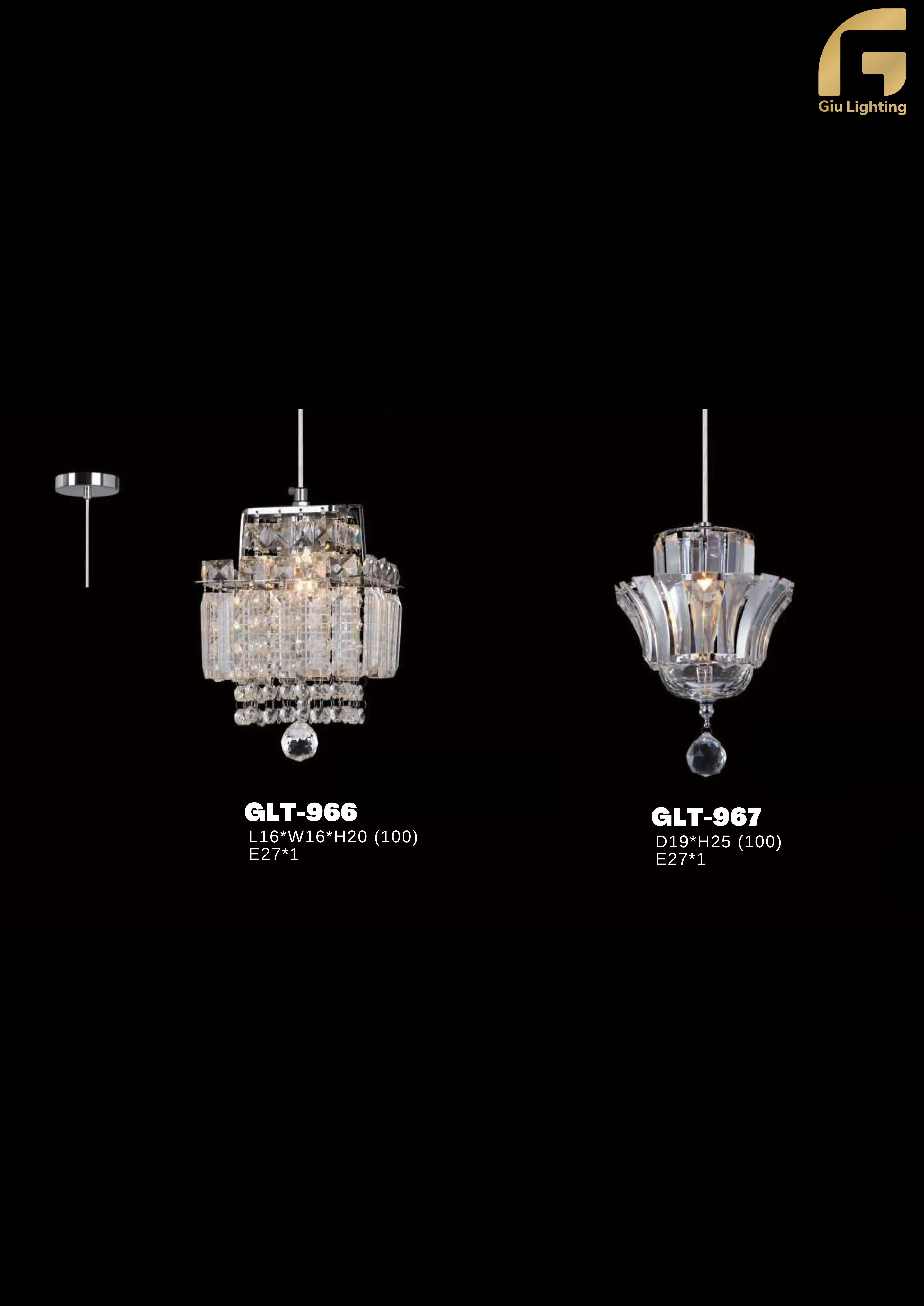 GLT-966 | GLT-967 - Giu Lighting